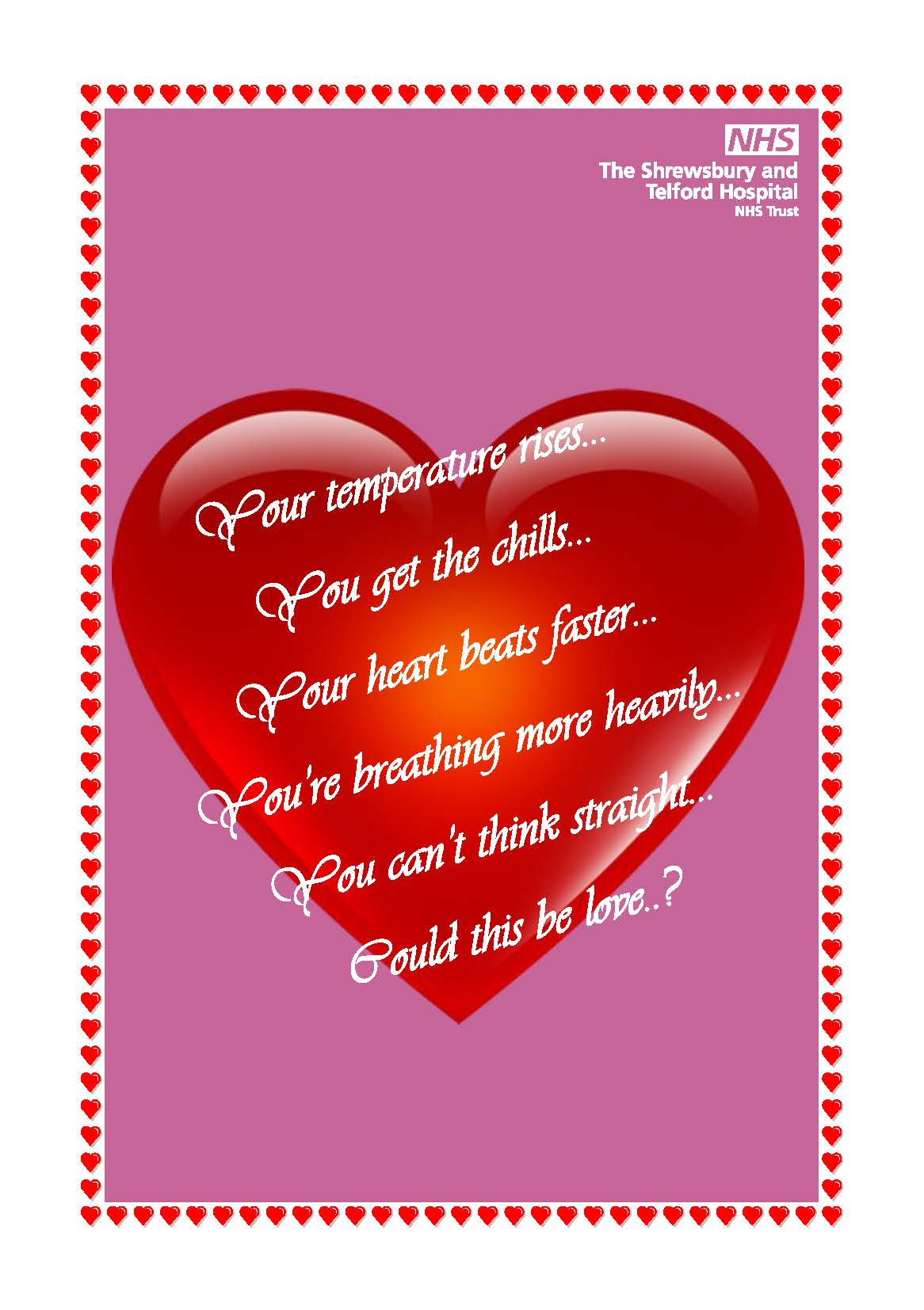 Is it love…or is it Sepsis? – SaTH