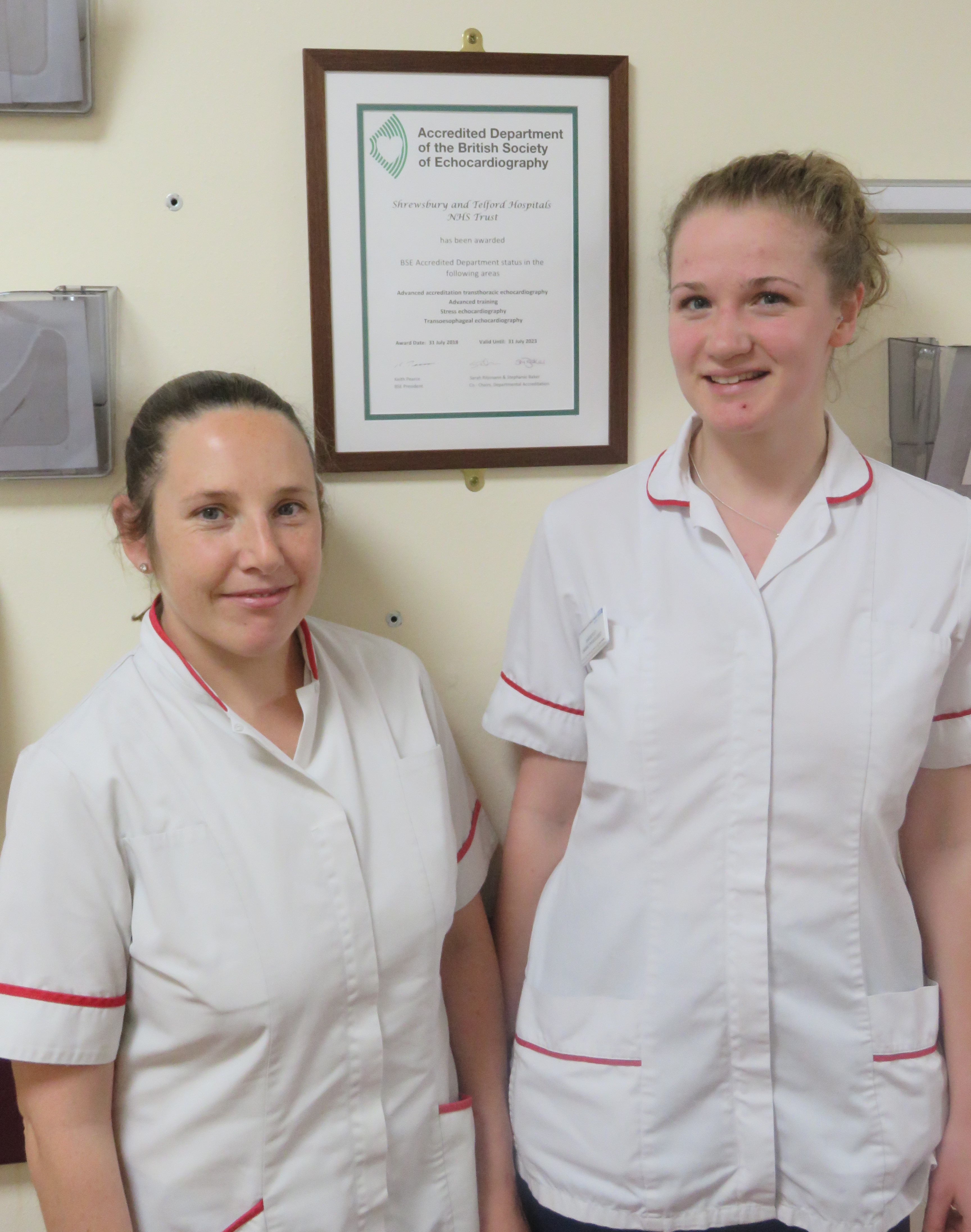 Hospital Trust’s echo service receives highest level of accreditation ...