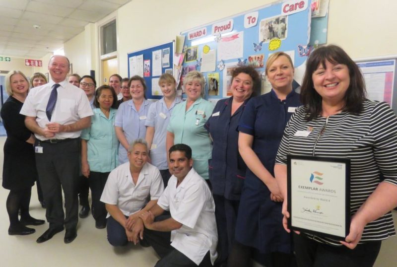 Hospital ward celebrates golden achievement – SaTH