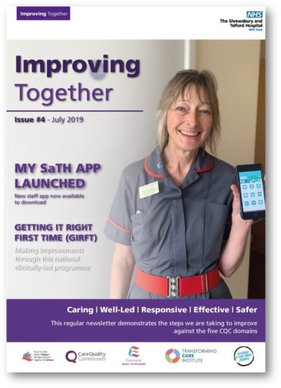 OUT NOW: Improving Together newsletter (July 2019) – SaTH