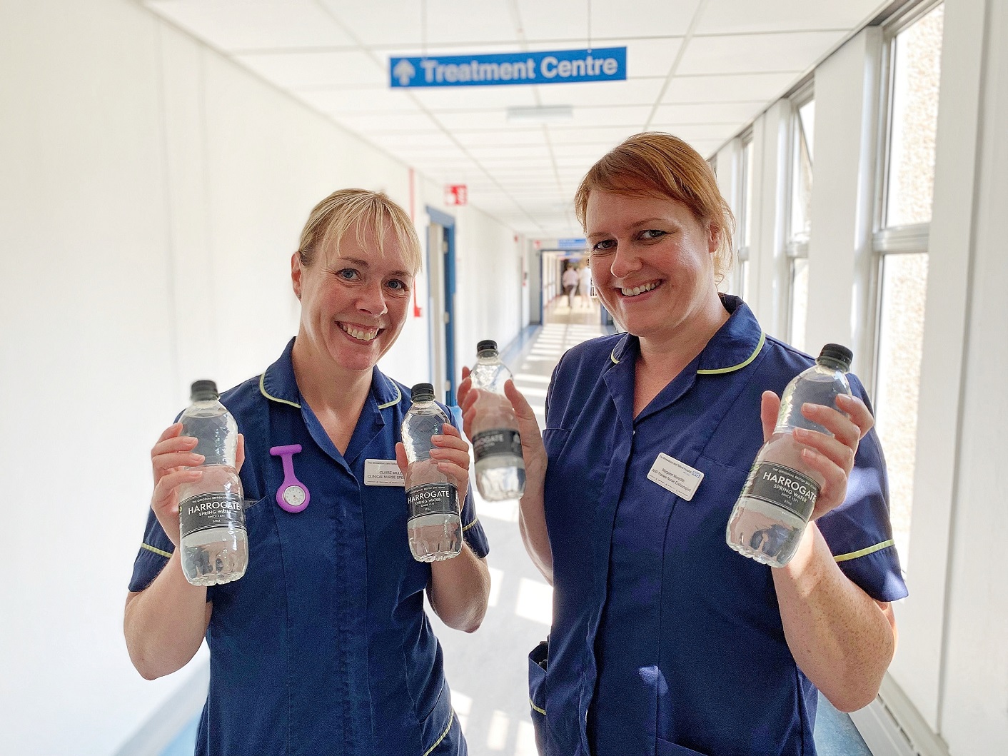 Free bottled water for hospital staff – SaTH