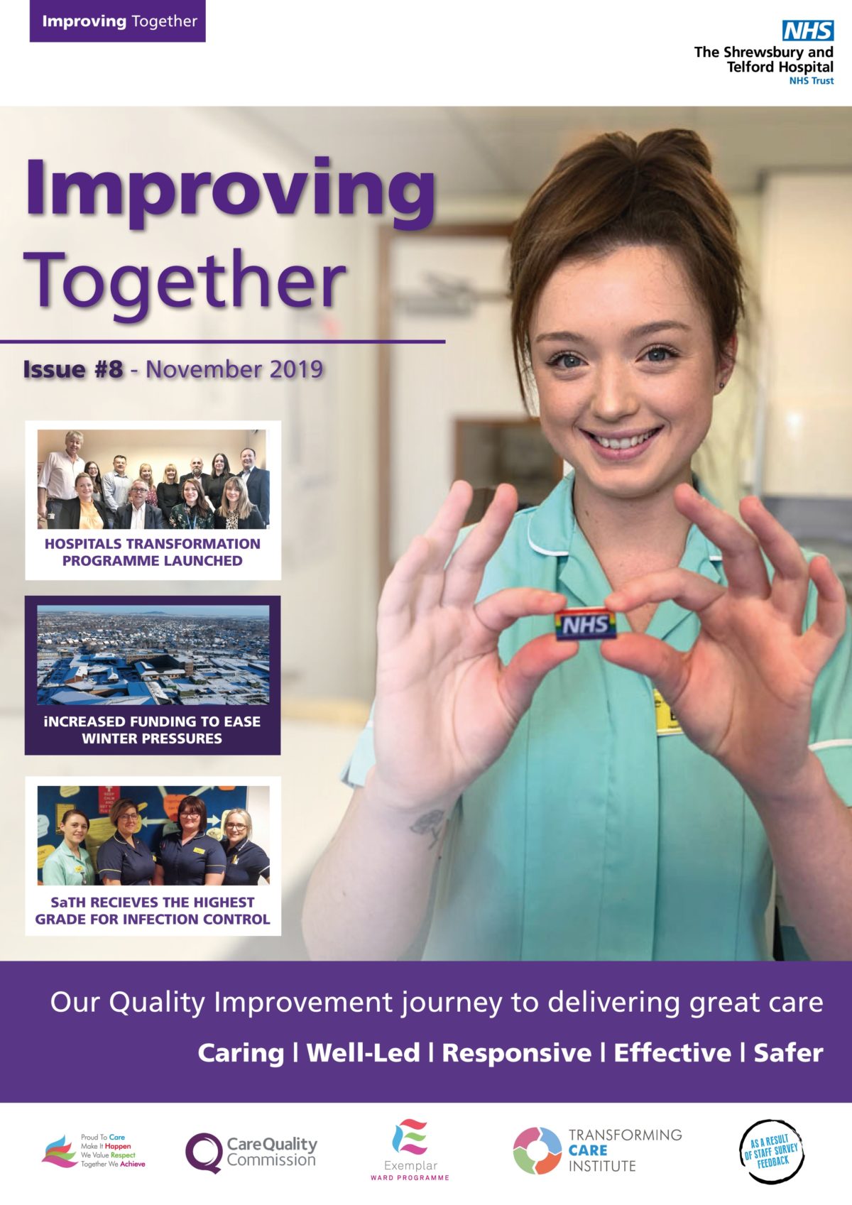 OUT NOW: Improving Together newsletter (November 2019) – SaTH