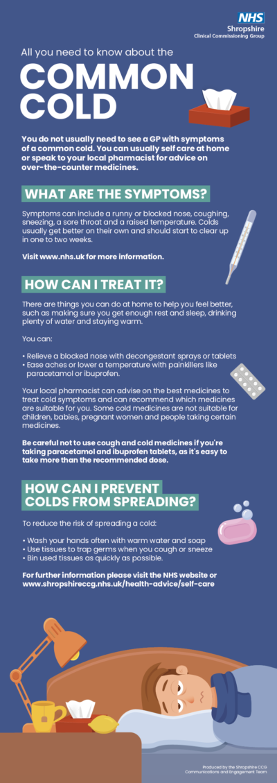 Hints and tips on how to fight the common cold – SaTH