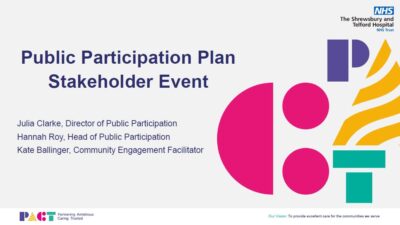 Public Participation Plan - SaTH