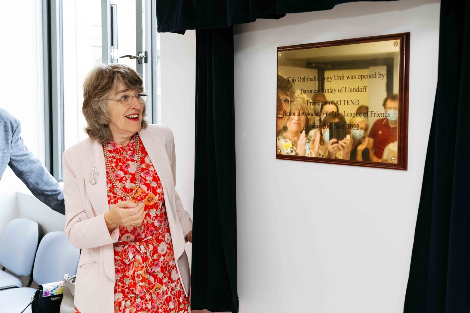 Baroness officially opens hospital Ophthalmology Unit – SaTH