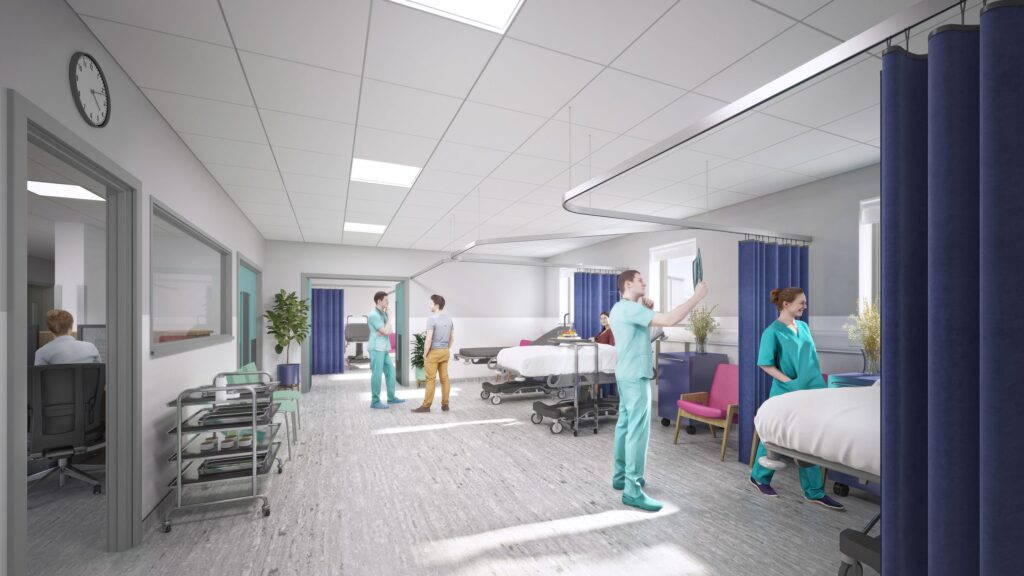 Construction of £24 million planned care hub at Princess Royal Hospital ...