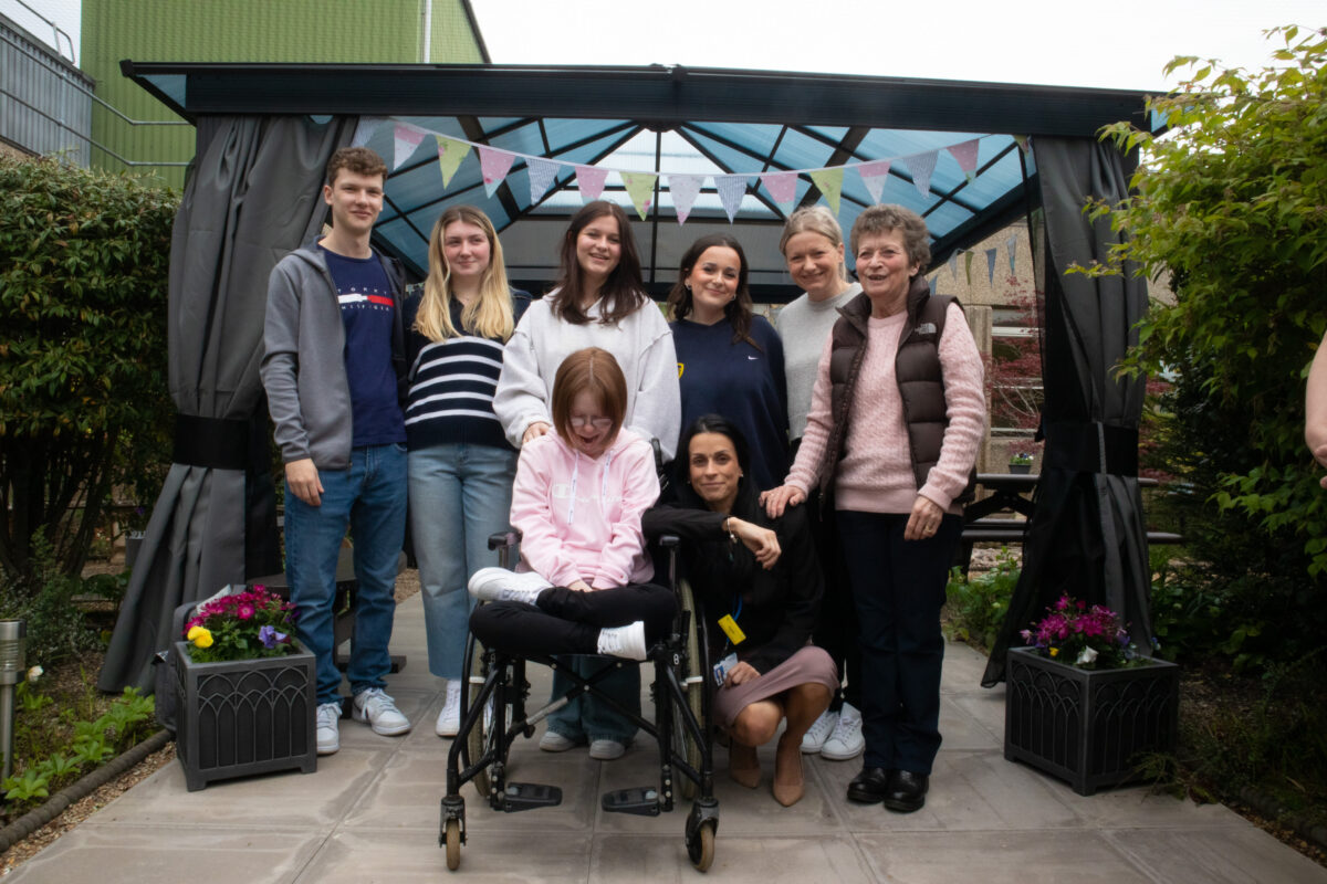 Critical Care Garden reopens at hospital thanks to family’s donations ...