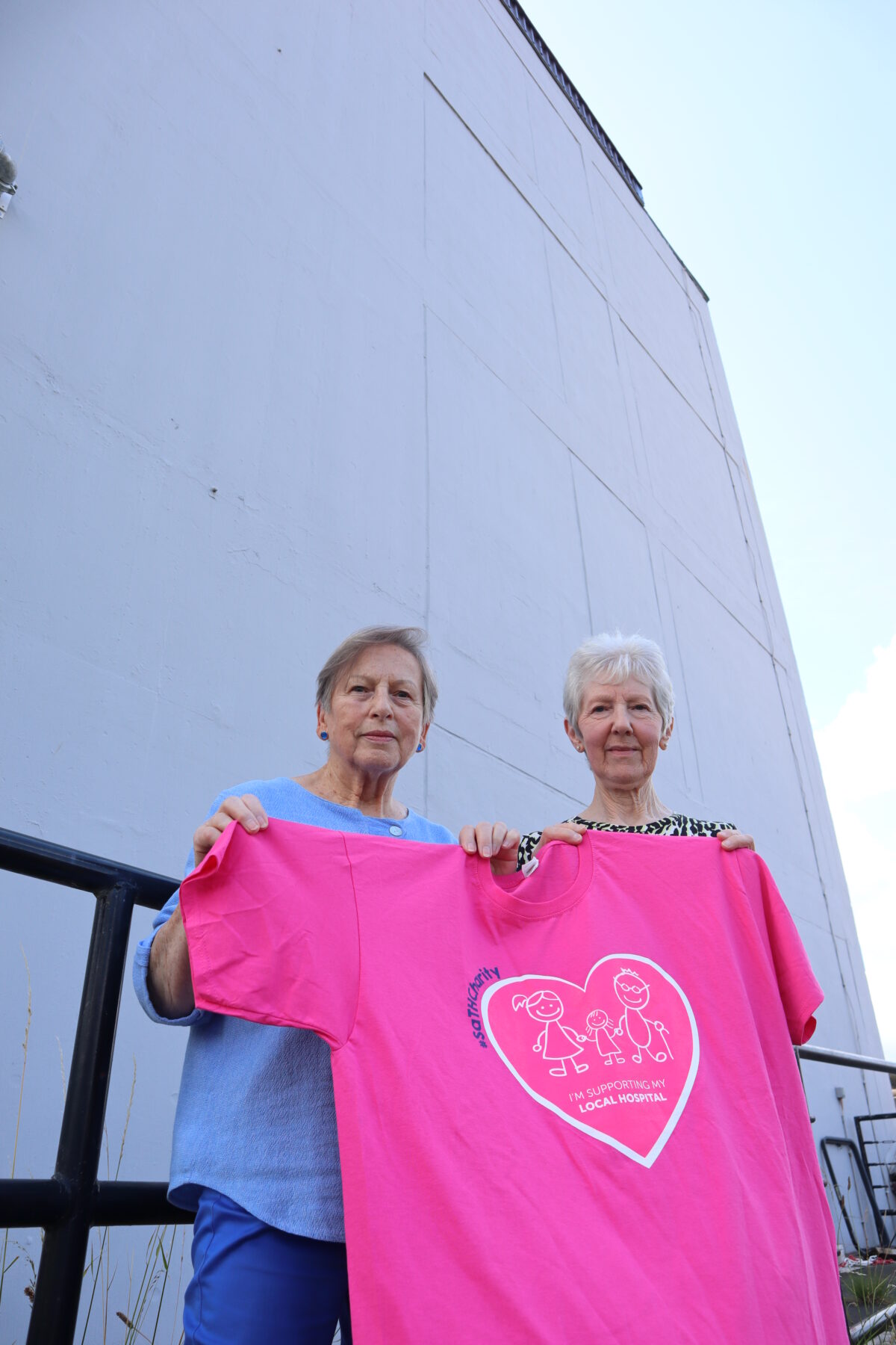 Two intrepid octogenarians to abseil for hospital charity – SaTH