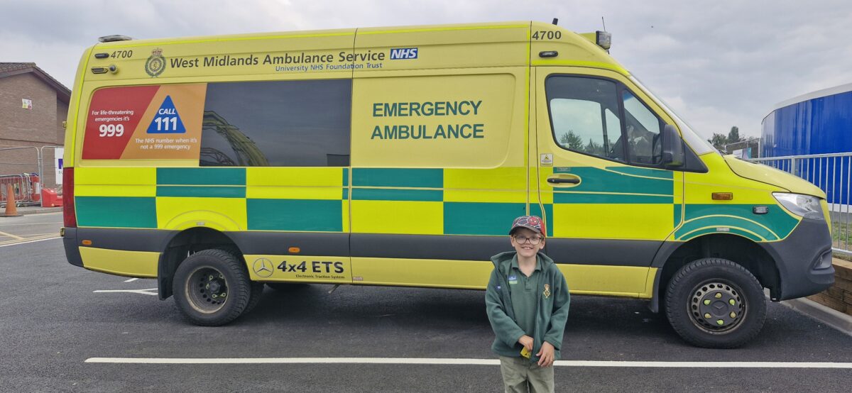 Youngster’s act of kindness for ambulance crews at hospital – SaTH