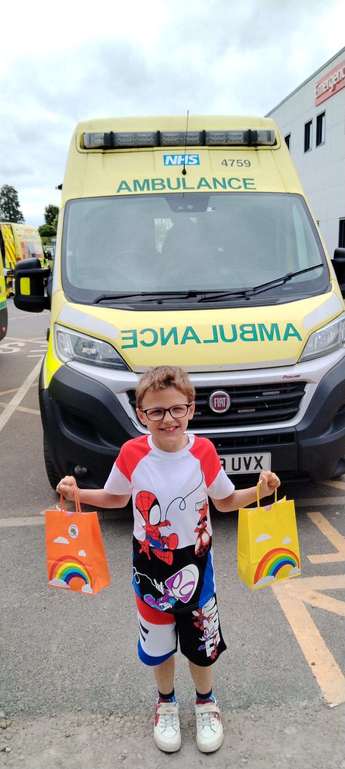 Youngster’s act of kindness for ambulance crews at hospital – SaTH