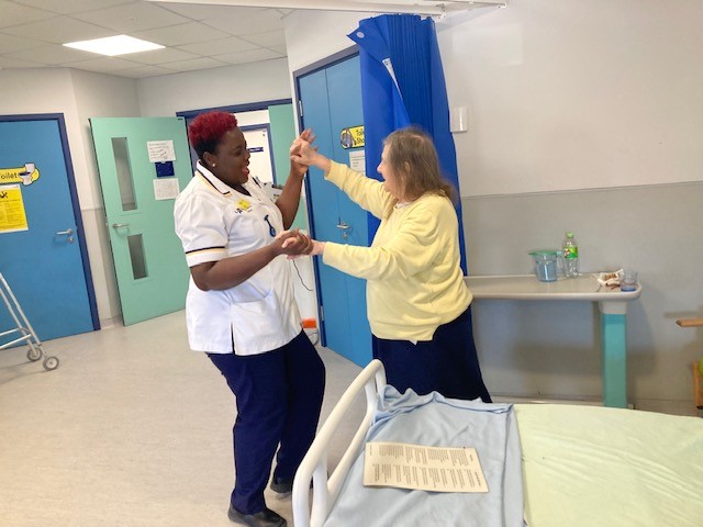 Hospital chaplain gets patients moving and dancing – SaTH