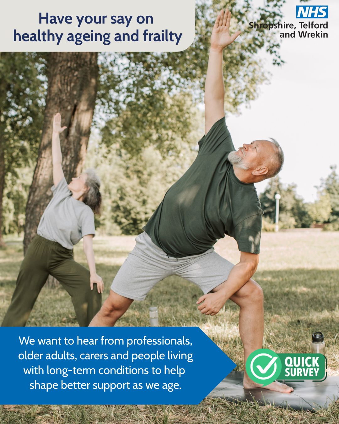 Have Your Say: Healthy Ageing and Frailty Survey – SaTH