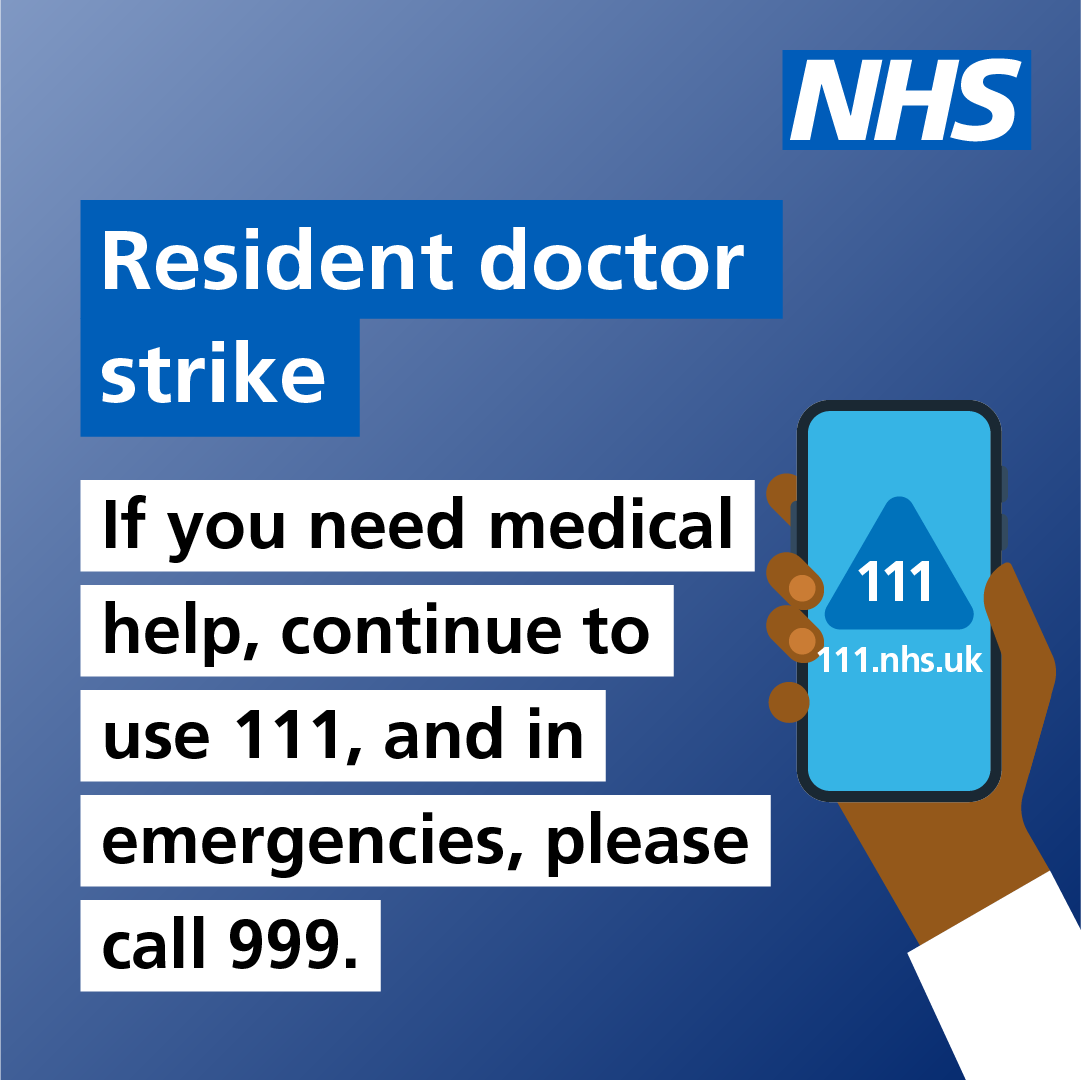 Resident doctor strike action – SaTH