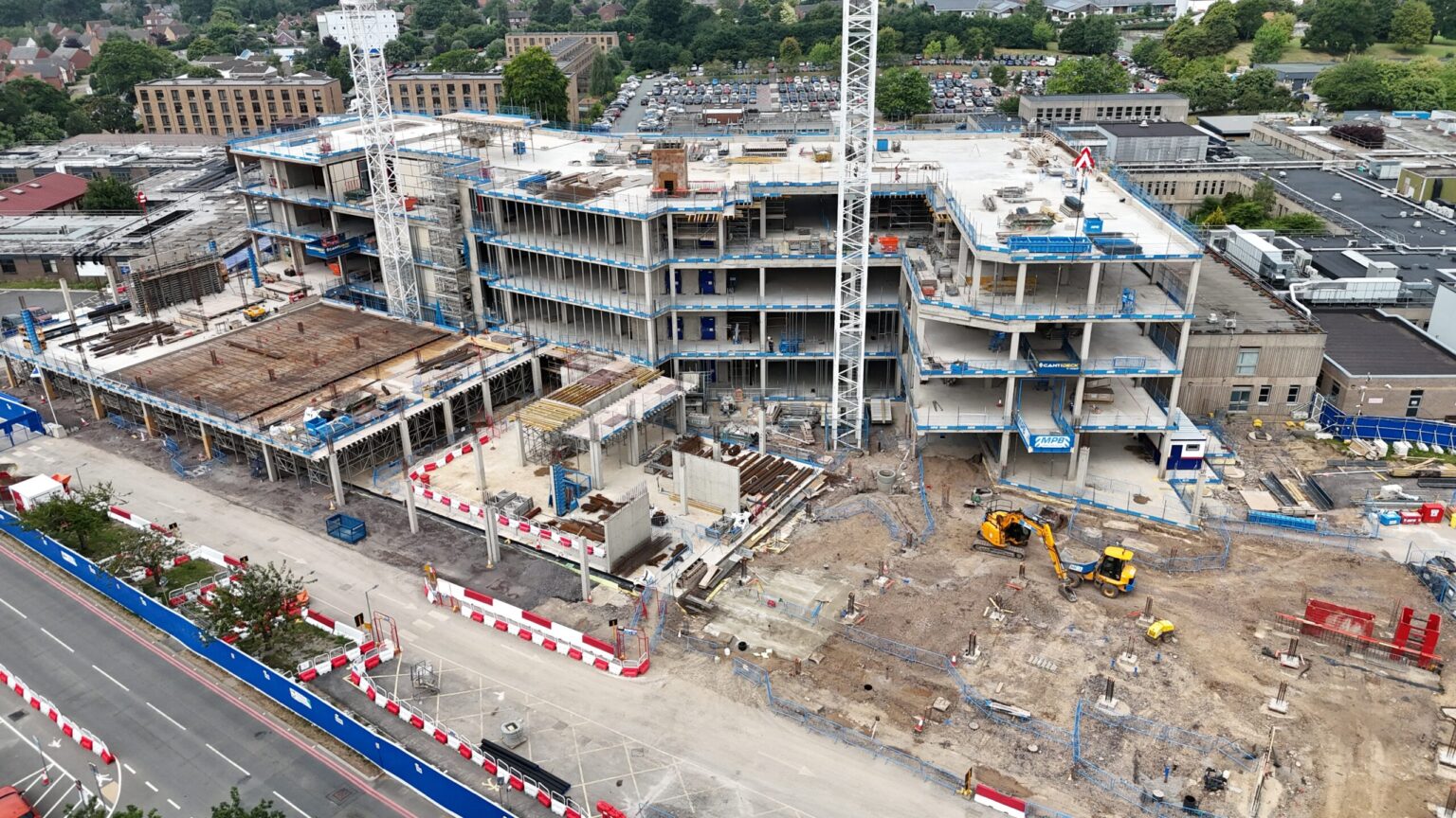 One-year anniversary of construction at Royal Shrewsbury Hospital – SaTH