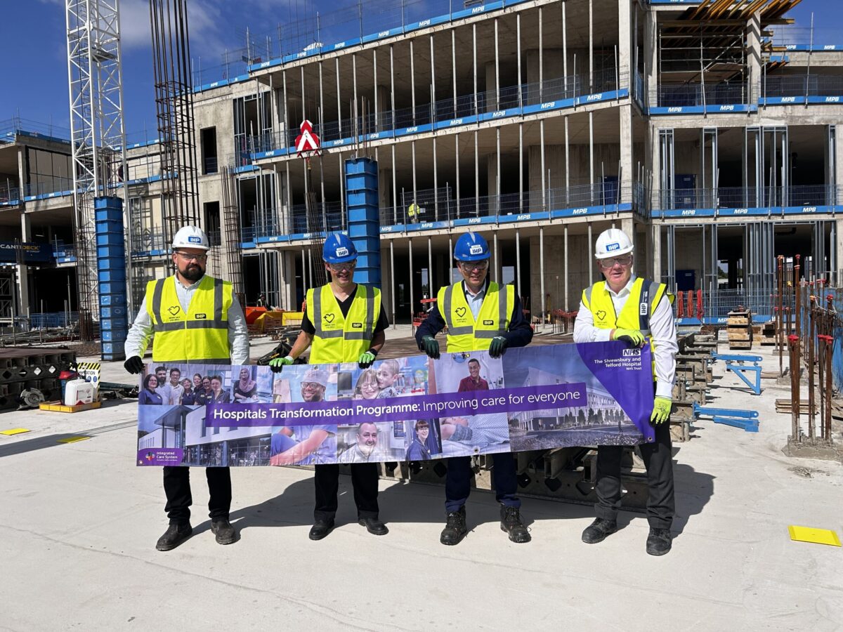 One-year anniversary of construction at Royal Shrewsbury Hospital – SaTH